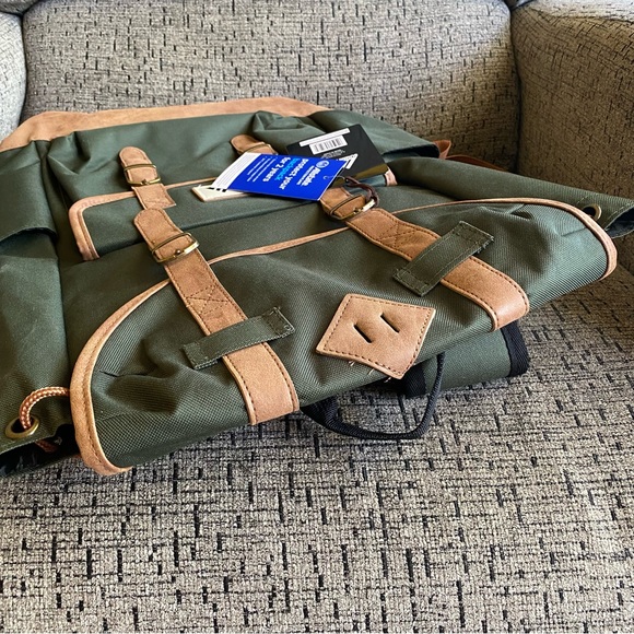 Bags | New Summit Ridge Drawstring Buckle Backpack With Vinyl Trim ...